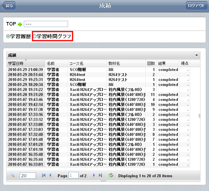 学習時間グラフを実装 – SmartBrain | eラーニングをすべての人に！blog.eラーニング.co.jp